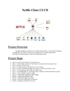 Deploy Netflix Clone CICD Jenkins Pipeline on Docker Container with Monitoring (PDF) - Connect 4 ...