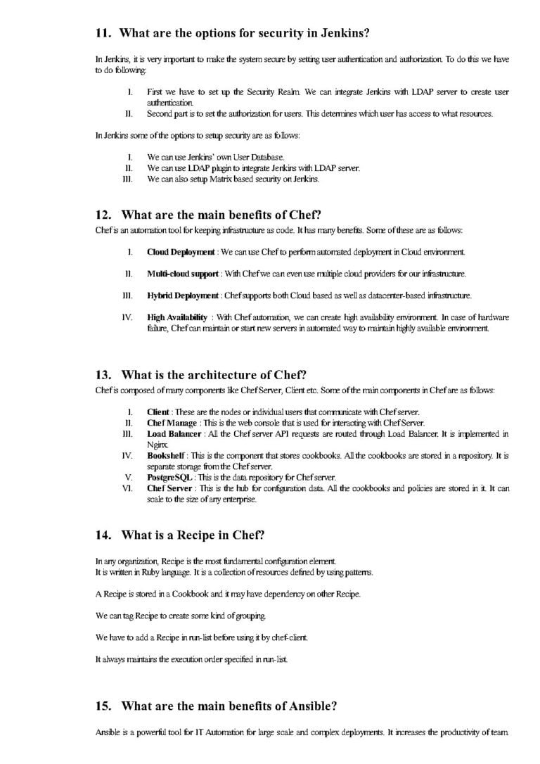 Top 200 DevOps Engineer Interview Questions and Answers PDF - Connect 4 ...