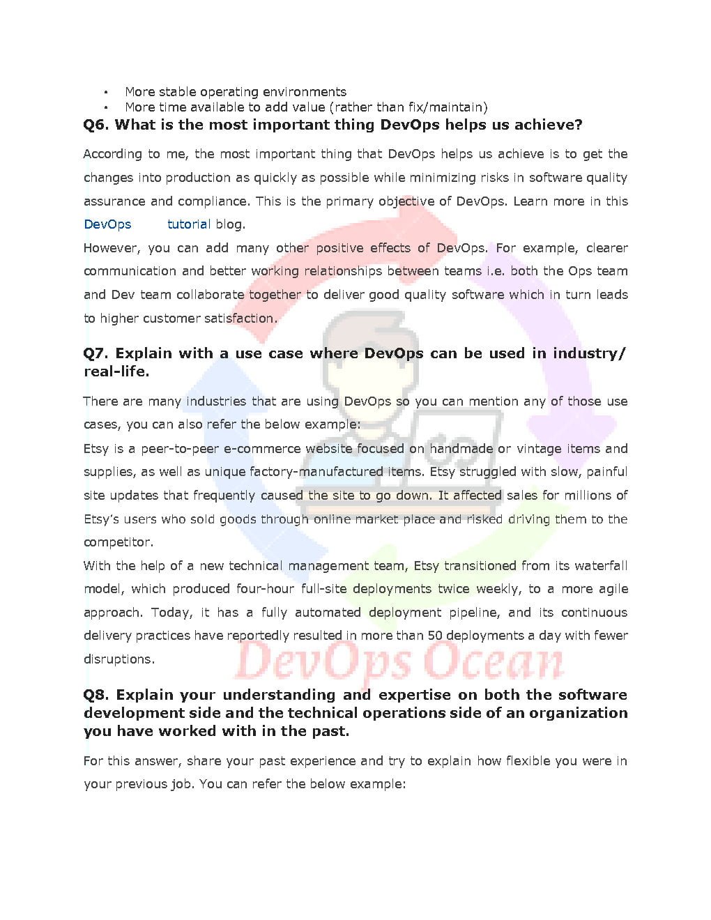 Top Devops Interview Questions Connect 4 Techs