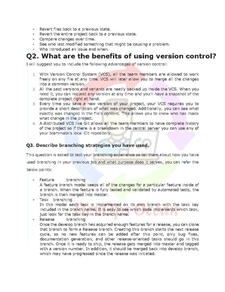 Top DevOps Interview Questions - Connect 4 Techs