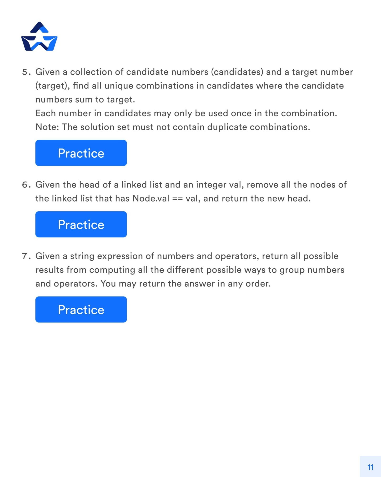 100 DSA Questions PDF - Connect 4 Techs