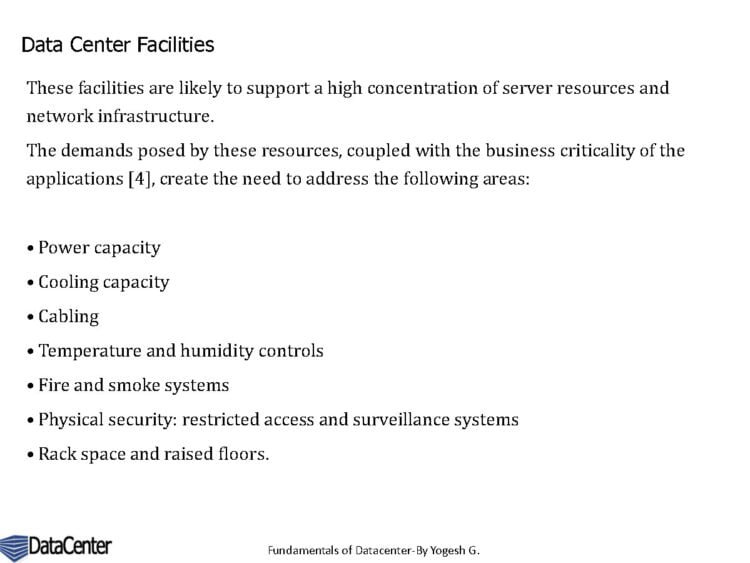Data Center Design Concepts PDF