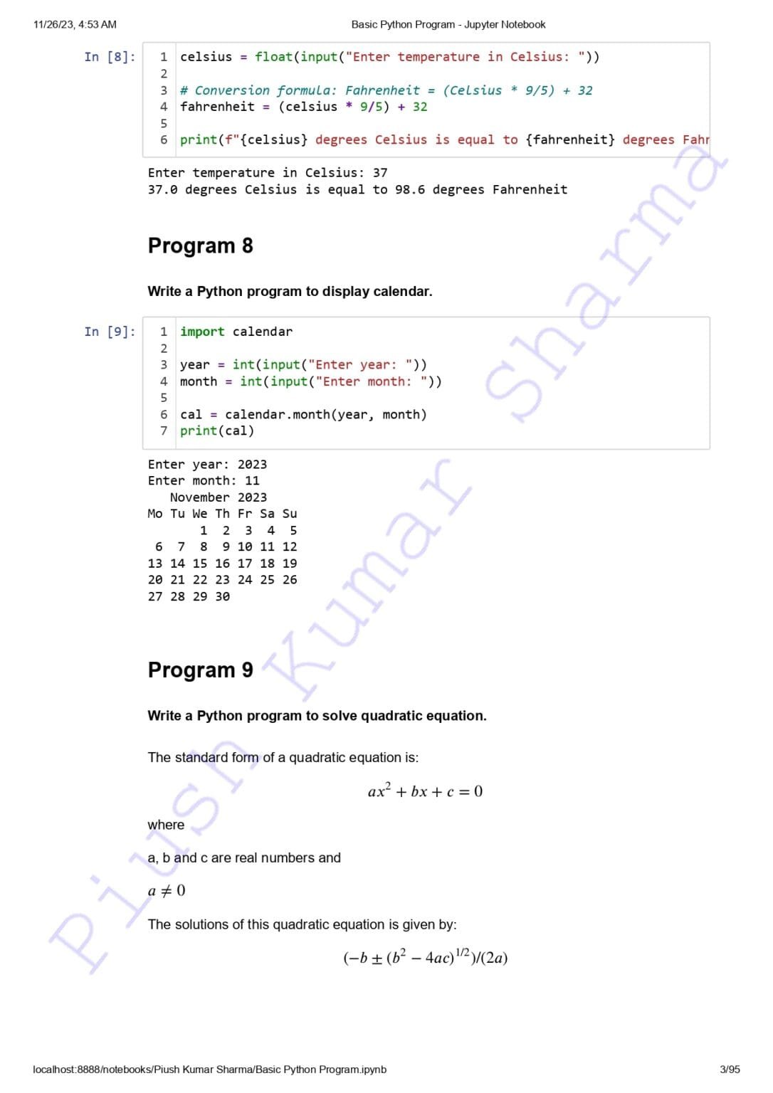 “140 Basic Python Programs Pdf A Comprehensive Resource For Python 9428