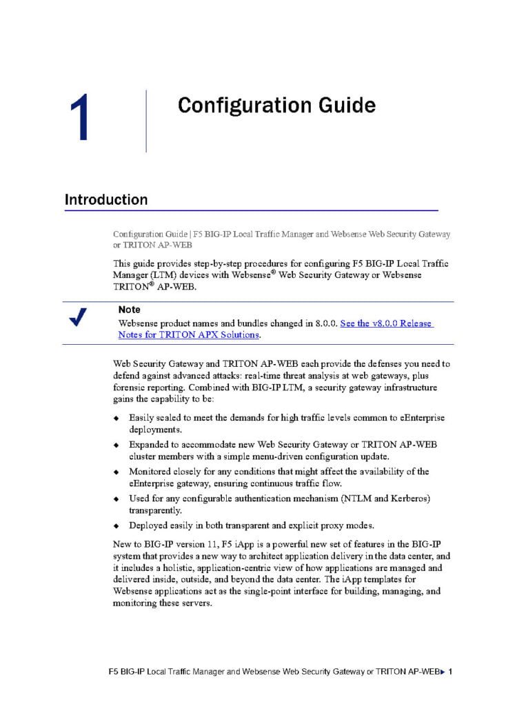 Comprehensive Configuration Guide for F5 BIG-IP Local Traffic Manager ...