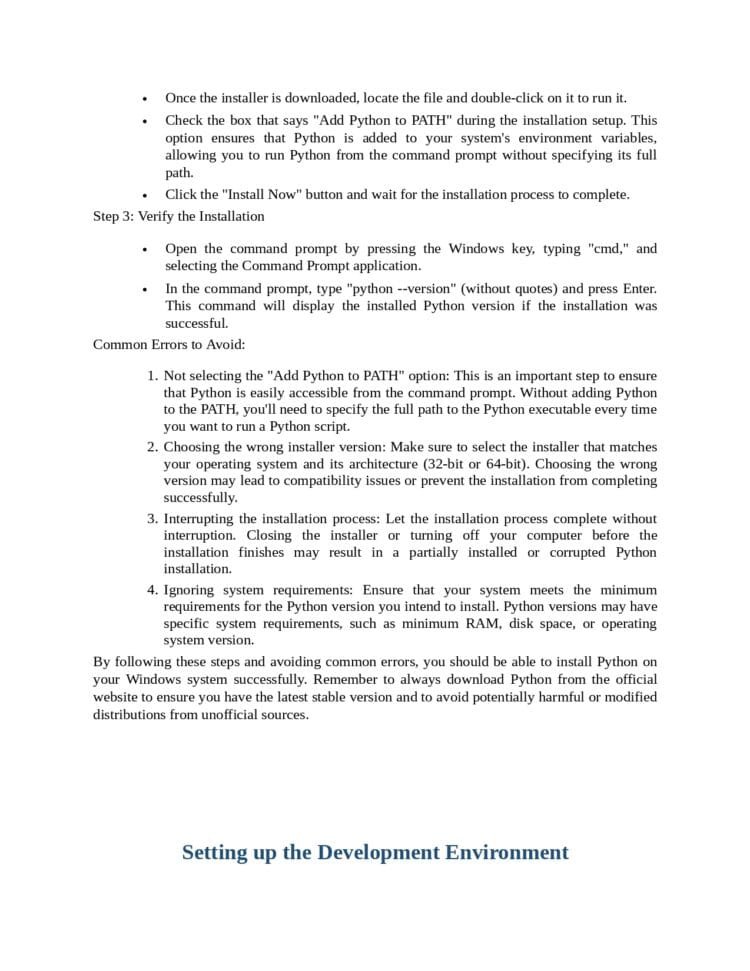 The Essential Guide to Python for All Levels