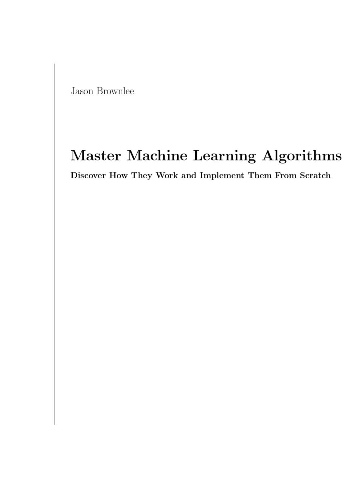 “Master Machine Learning Algorithms: A Comprehensive Guide for Data ...