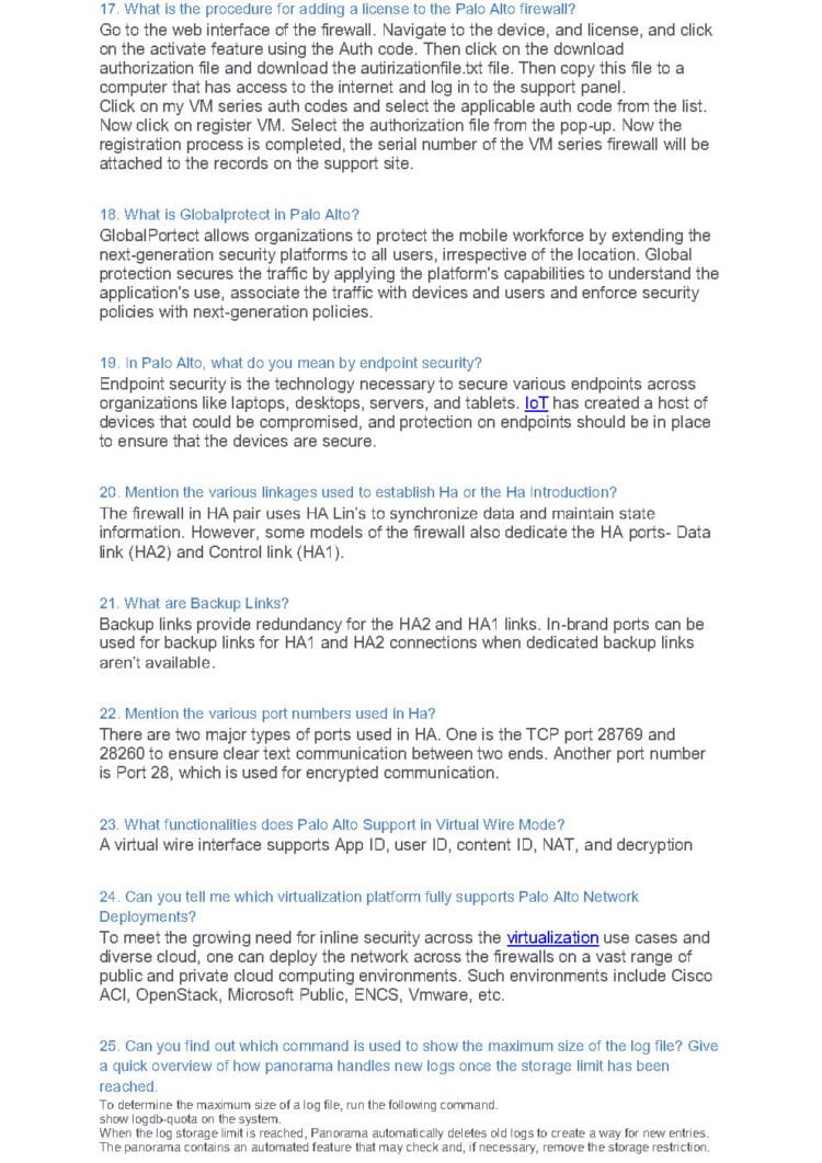 Comprehensive Guide on Palo Alto Interview Questions in PDF Format