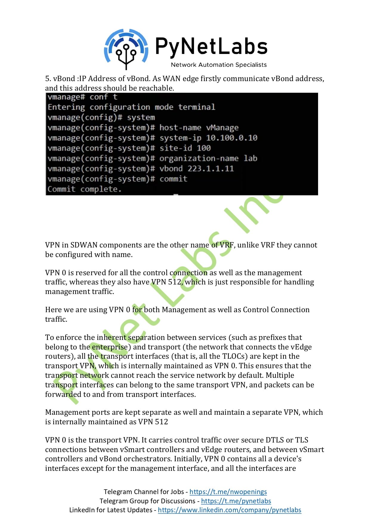 SDWAN Lab Guide: A Comprehensive Workbook for Networking Professionals
