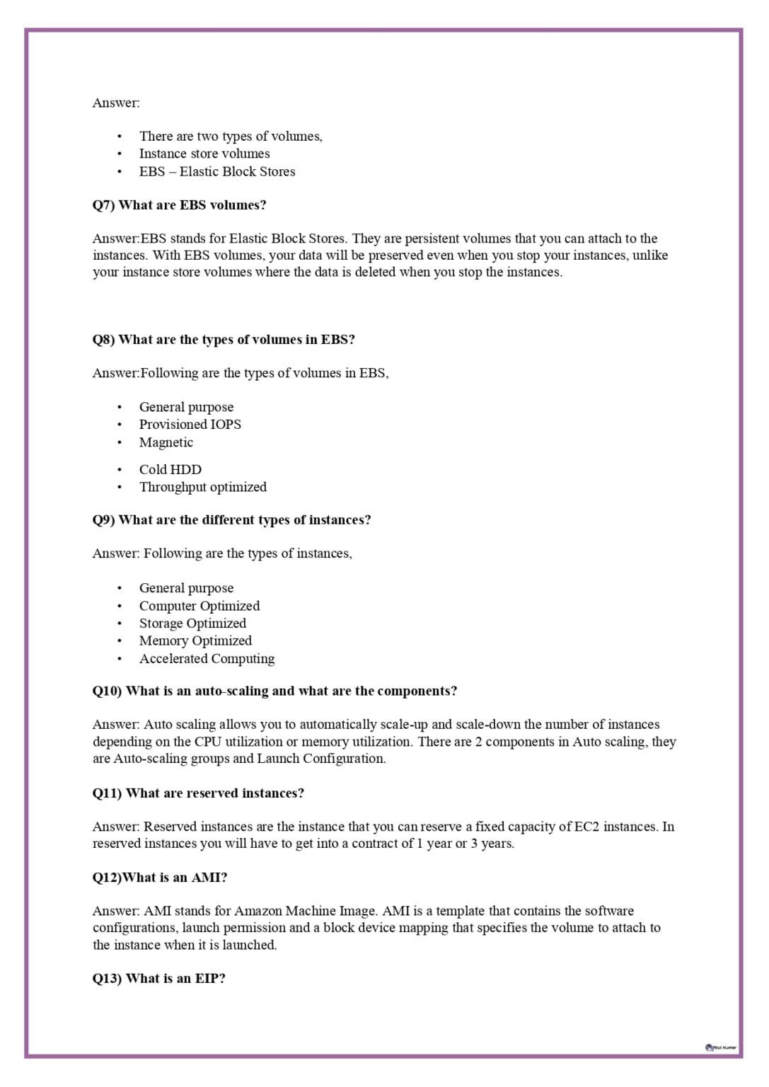 The Ultimate Guide to Interview Questions on AWS