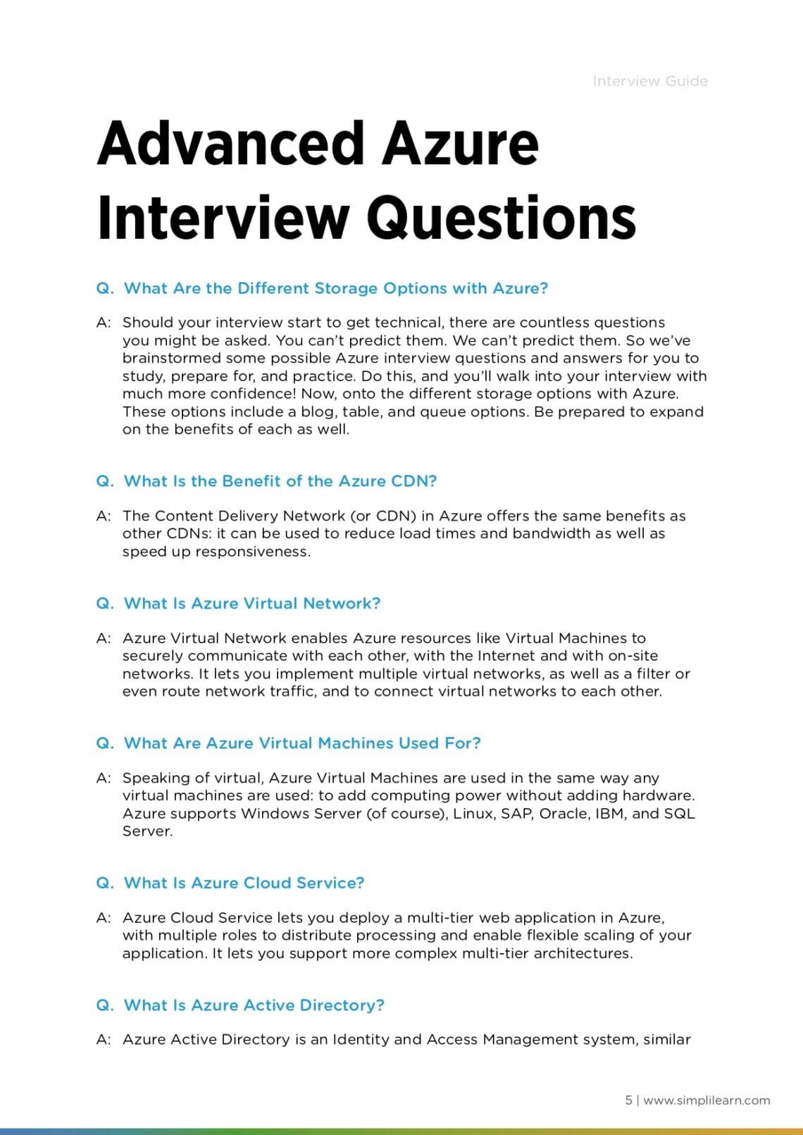 “Mastering Microsoft Azure: Intermediate Guide”