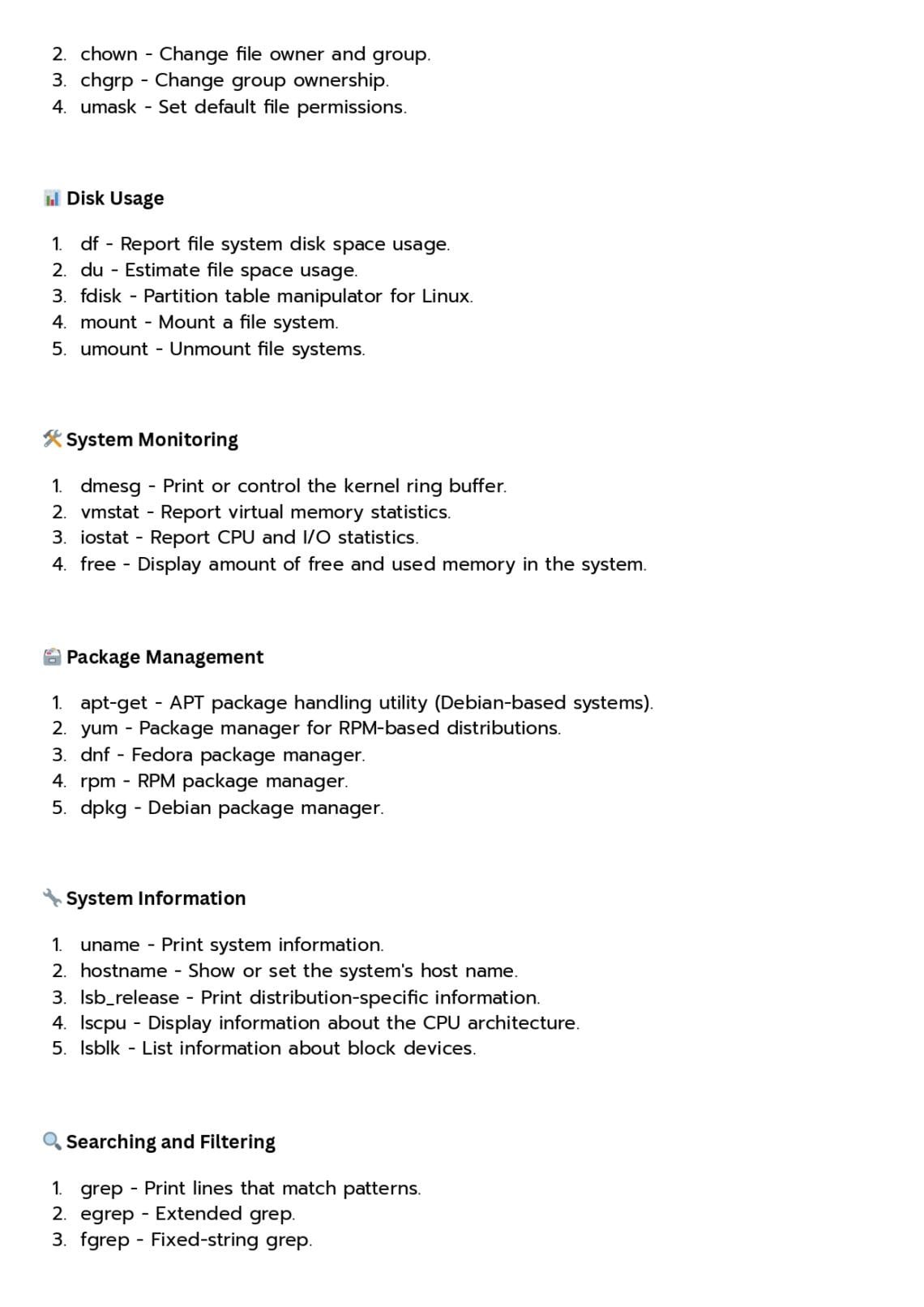 Basic Linux Commands for DevOps PDF