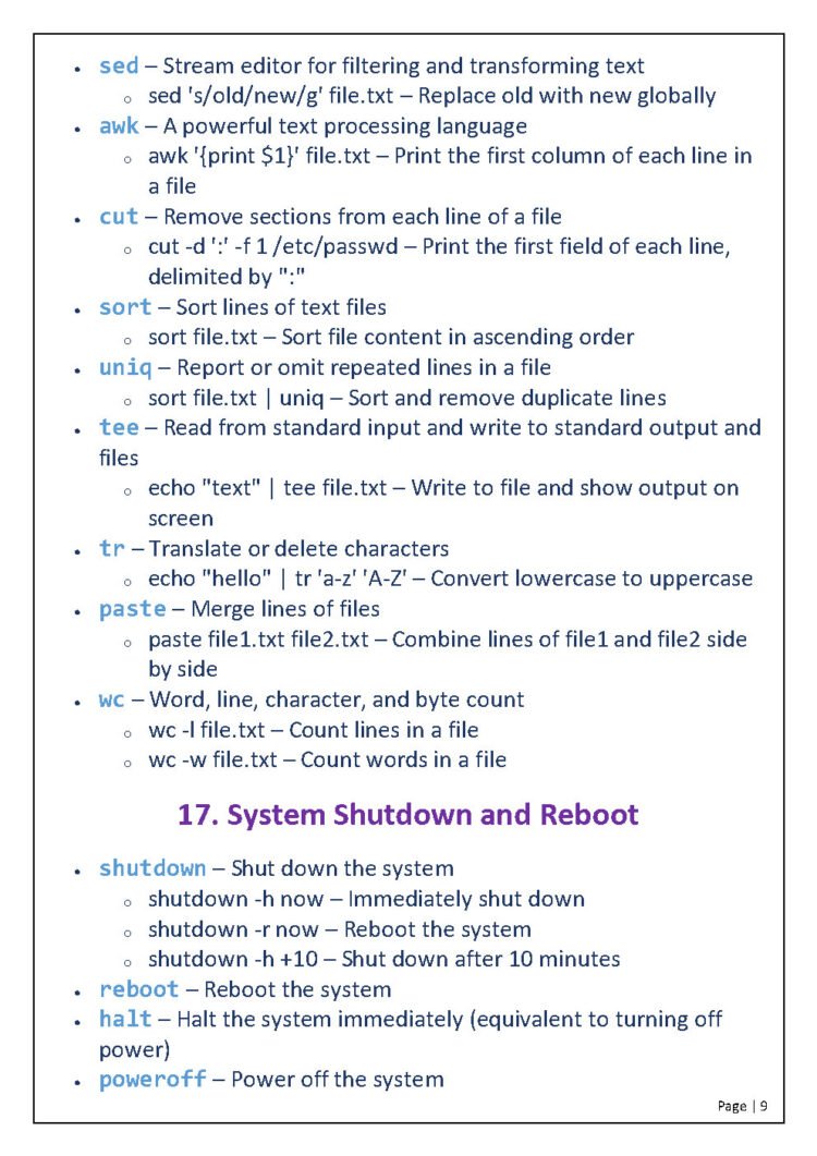 Mastering Linux Essential Commands for DevOps PDF - Connect 4 Techs