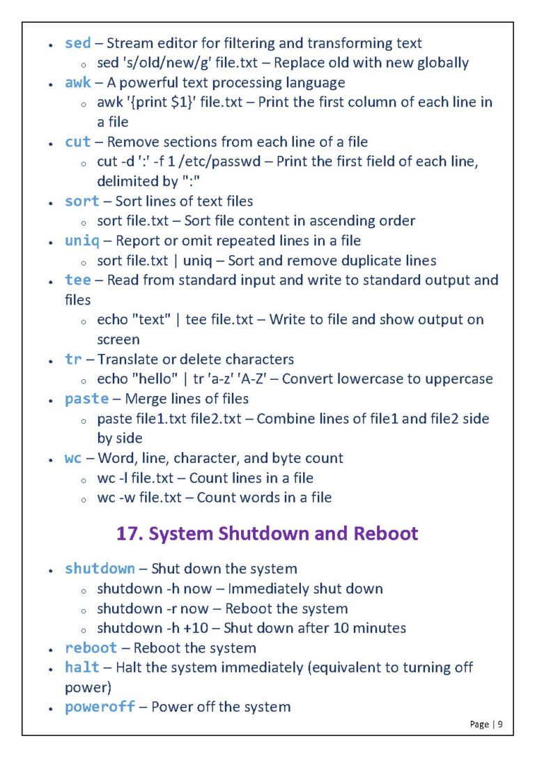 Mastering Linux Essential Commands for DevOps PDF - Connect 4 Techs